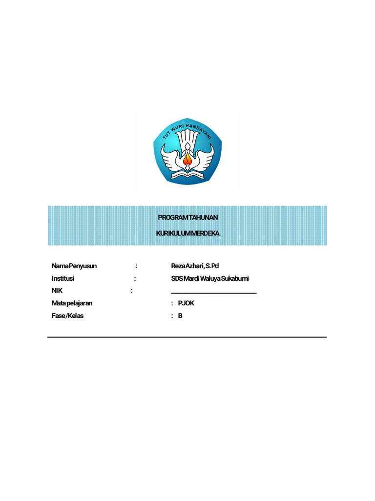 PROTA PJOK Kelas 3 | PDF