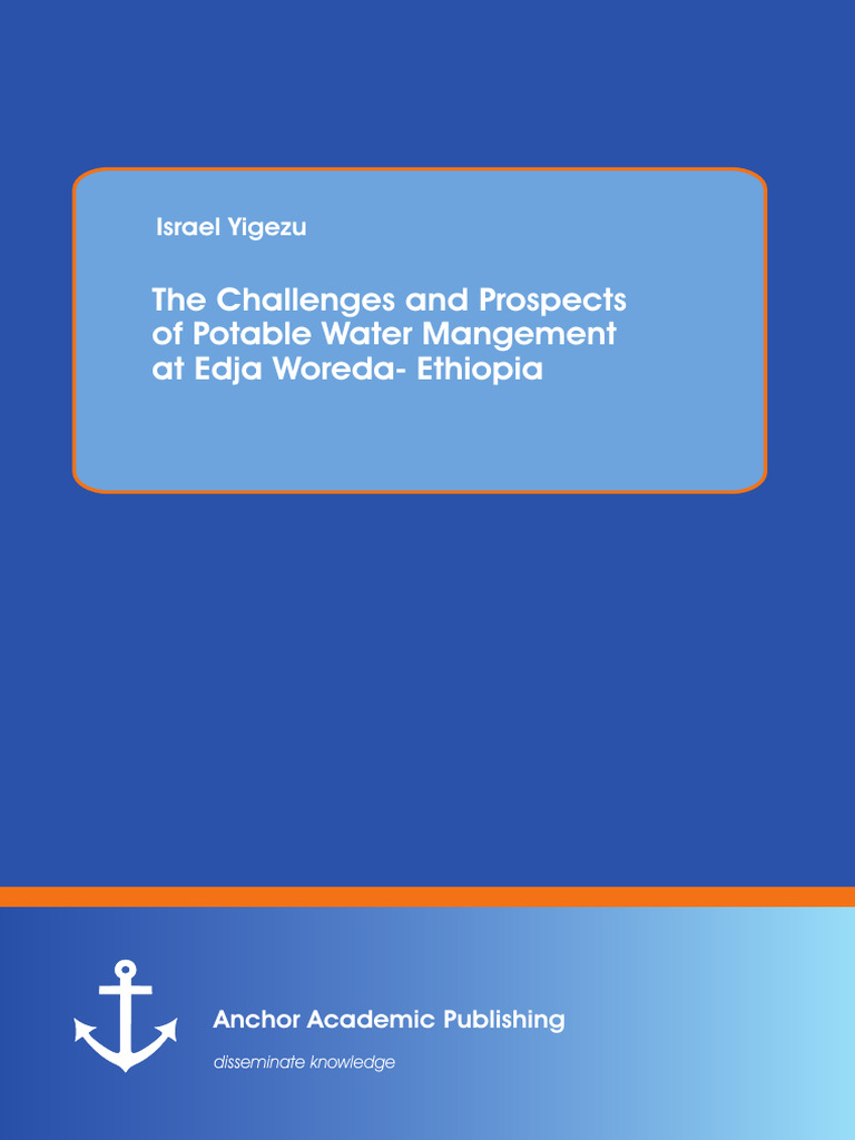 Potable Water Management in Edja Woreda | PDF | Millennium Development ...