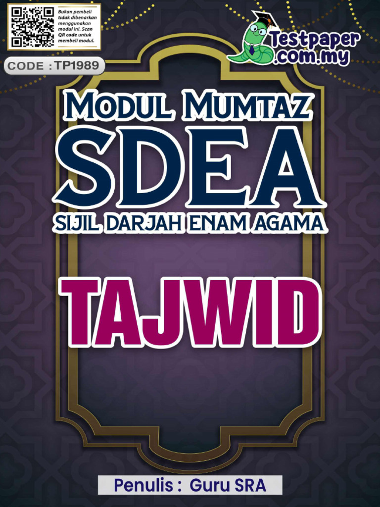 - Kombo Sdea 8 Set Modul Mumtaz Sijil Darjah Enam Agama3 | PDF