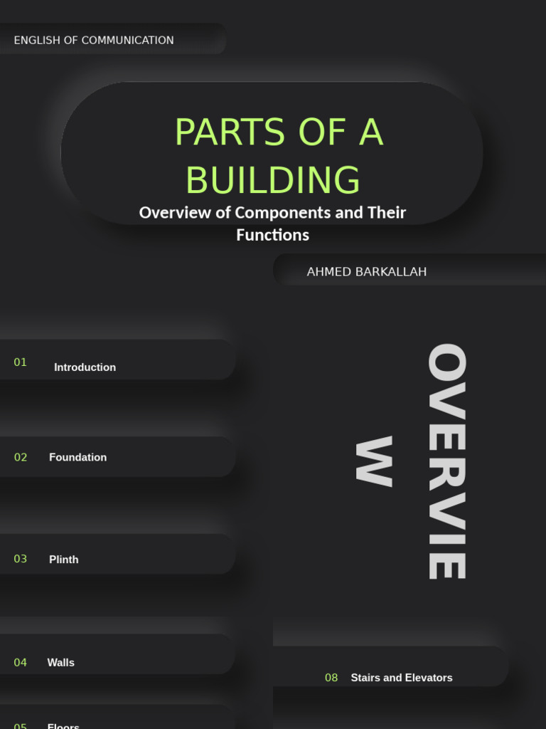 ENG pptx | PDF | Roof | Stairs