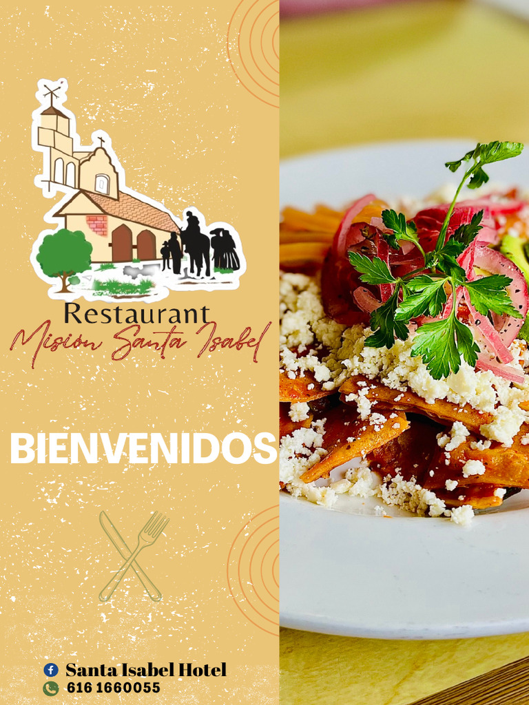 Menu Hotel Santa Isabel | PDF | filete | ensalada