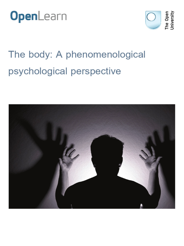 The Body A Phenomenological Psychological Perspective Printable | PDF ...
