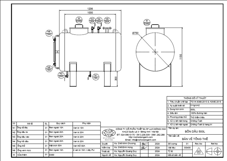 500L dầu | PDF