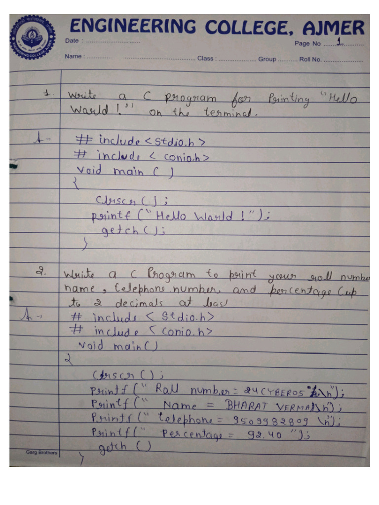 CP 1st Complete Assignment | PDF