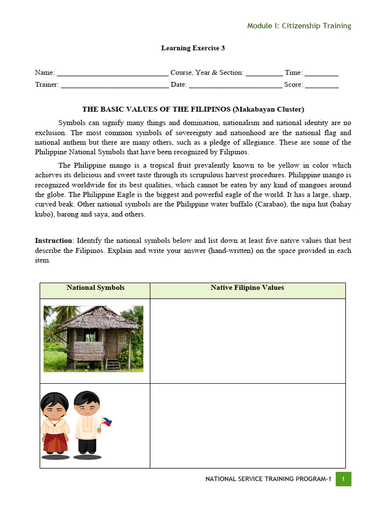 3 NSTP-1 Module-1 Learning-Exercise 3 | PDF