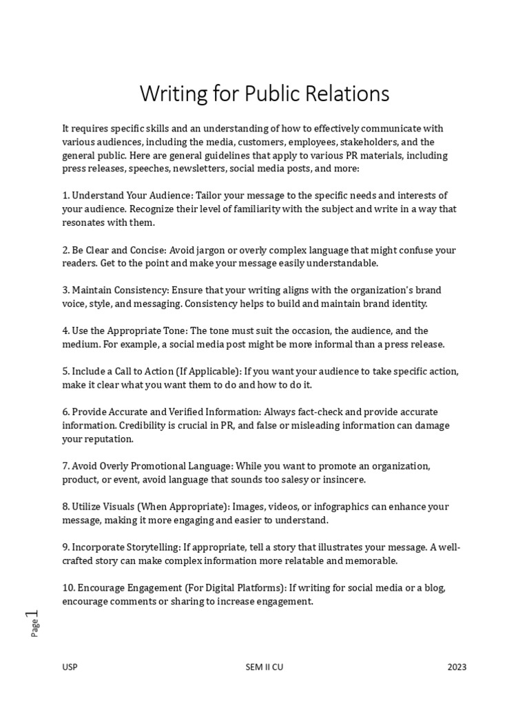 Public Relations Writing | PDF | Search Engine Optimization | Social Media