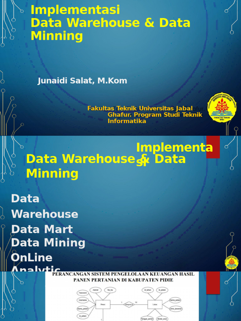 Data Warehouse & Mining Contoh Dfd Dan Erd (1) | PDF