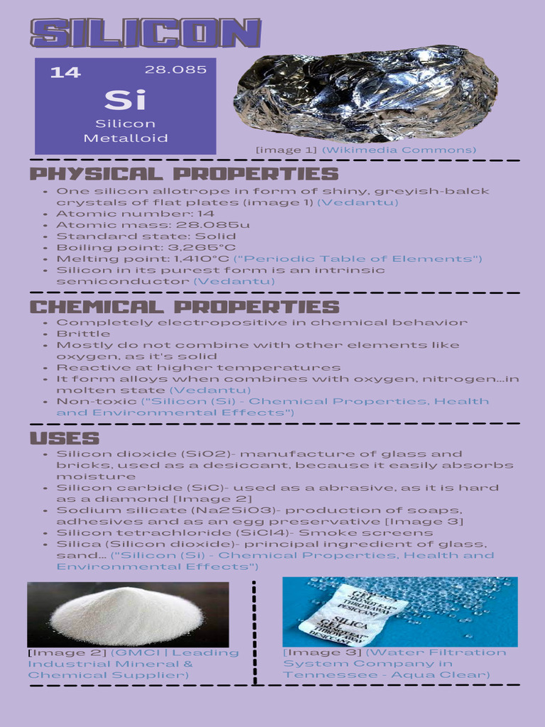 (Science) Element Infographic | PDF