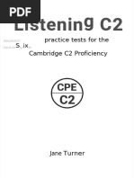 Listening+C2 6+Practice+Tests+for+the+Cambridge+C2 Ebook | PDF