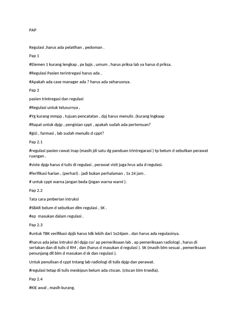 Akreditasi Pap - Pak Imade | PDF