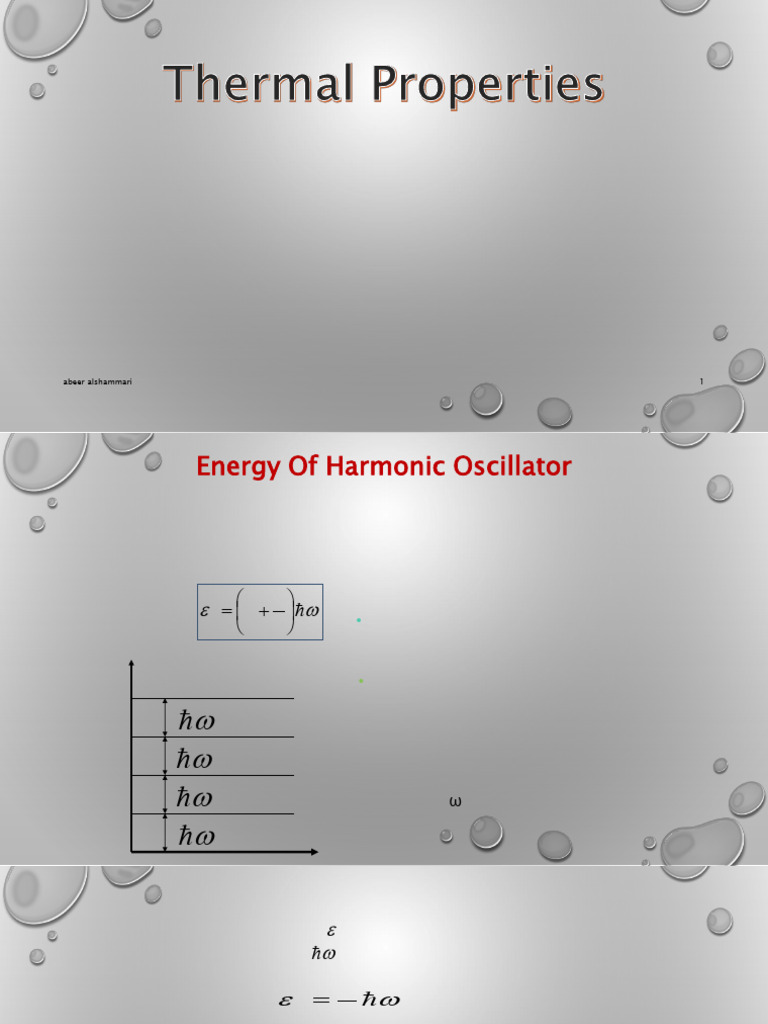 Chapter5 Phonon2 Heat Capacity | PDF | Phonon | Normal Mode