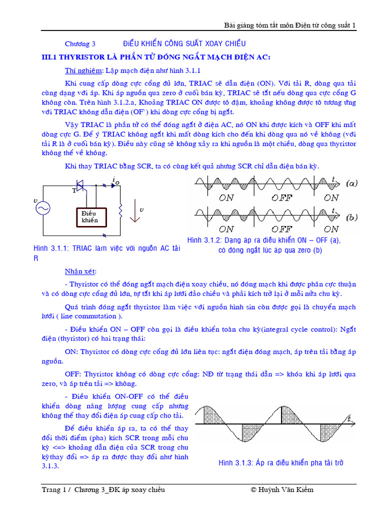 Chuong3 DK AP AC | PDF