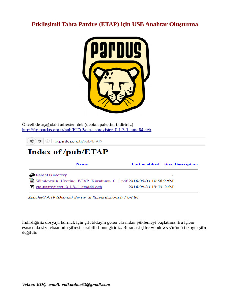 etap_usb_anahtar | PDF