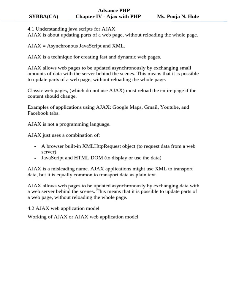 6279fe4c97aea | PDF | Ajax (Programming) | World Wide Web