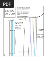 Free Corset Belt Pattern & Tutorial | PDF | Seam (Sewing) | Corset
