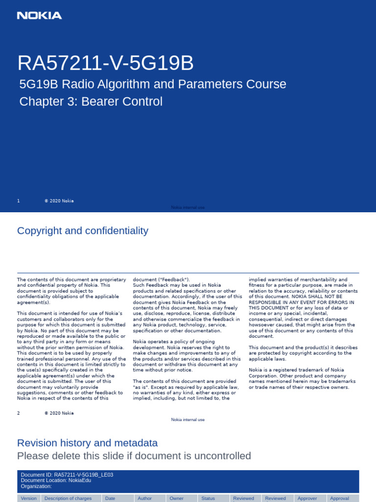 Wip Ra57210-V-5g19b - Le03 - Bearer Control | PDF | Computer Networking ...