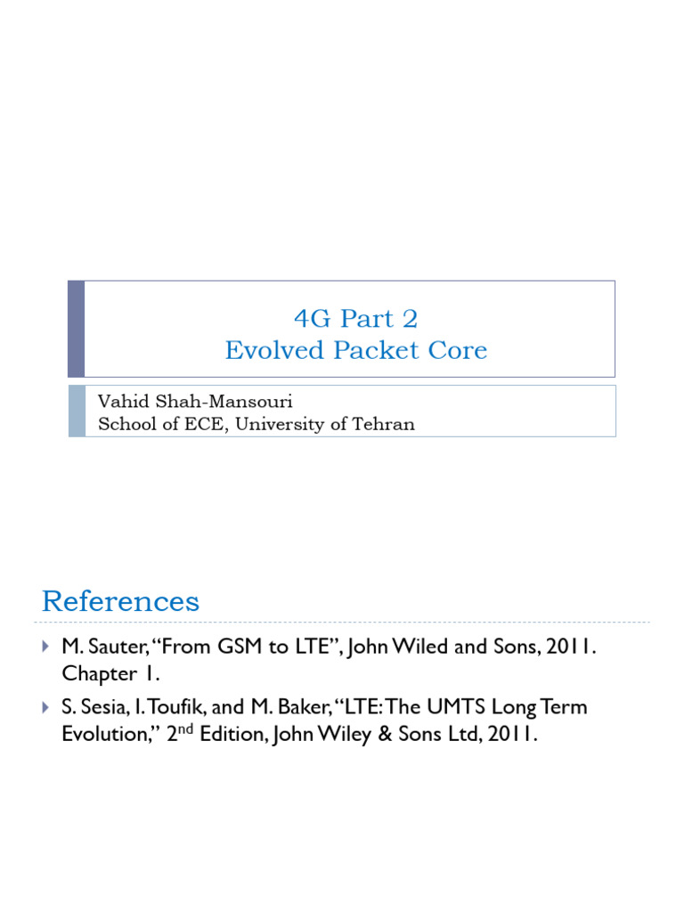 4G-Part2 | PDF | Internet | Network Architecture