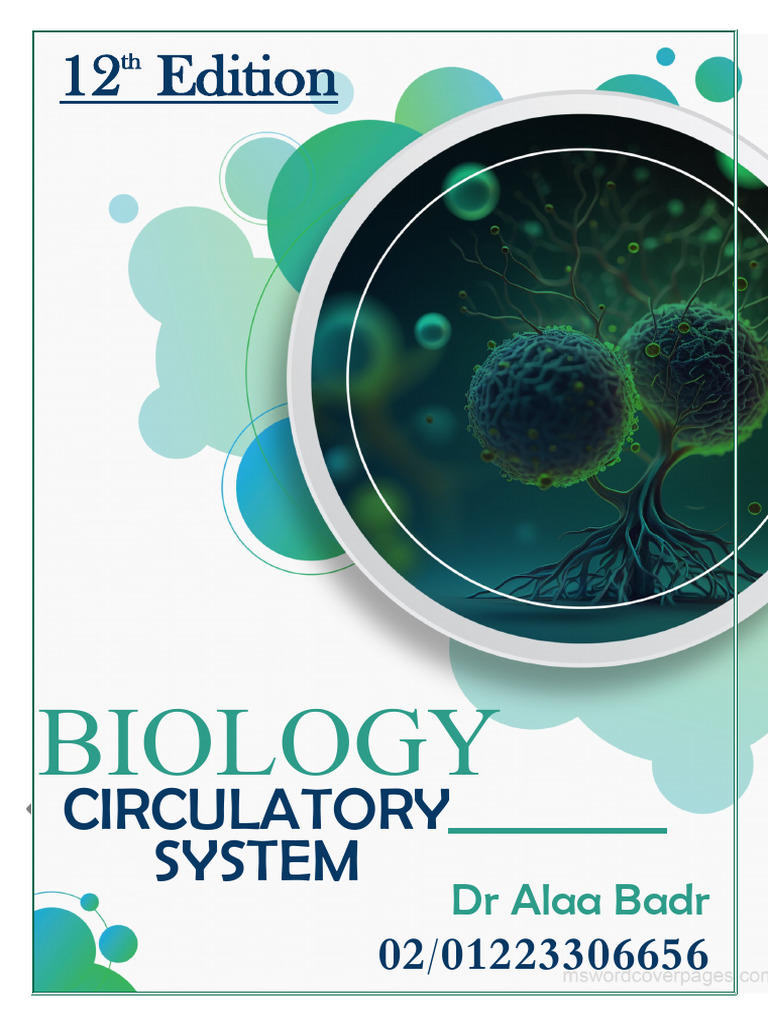 Circulatory System-12th Edit - DR Alaa Badr | PDF | Atrium (Heart) | Heart