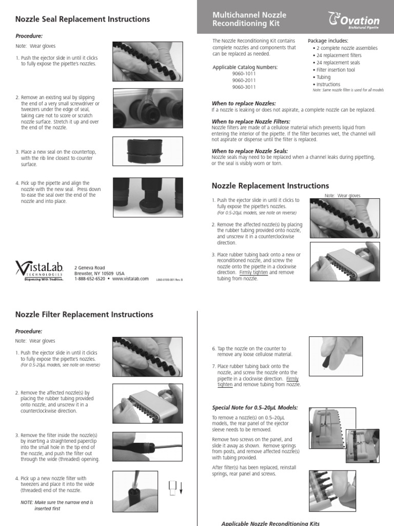 Ovation-Multi-Nozzle-Reconditioning-Kit_RevB | PDF