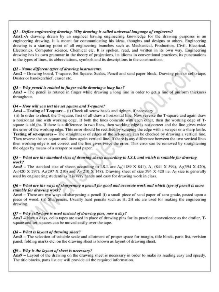 Short Answer Questions EGD | PDF