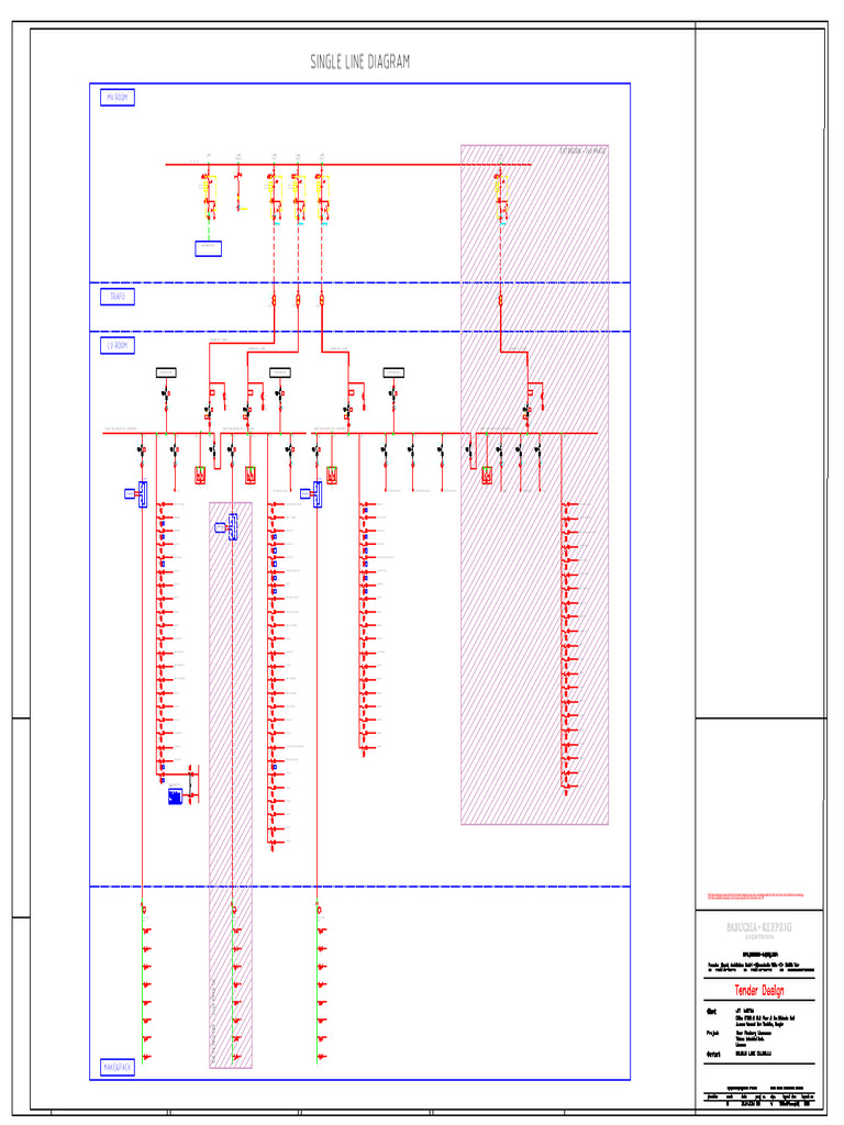 E401 - JTI Morocco - Single Line Diagram | PDF | Electrical Engineering ...