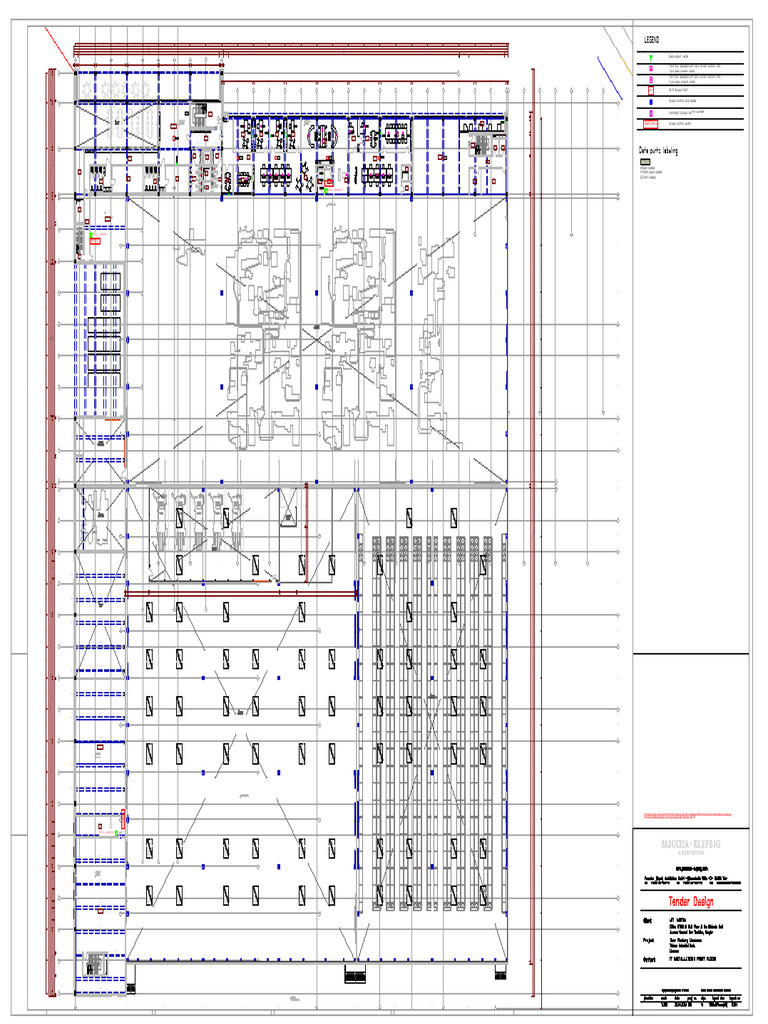 E204 - JTI Morroco - IT First Floor | PDF | Electrical Wiring | Wire