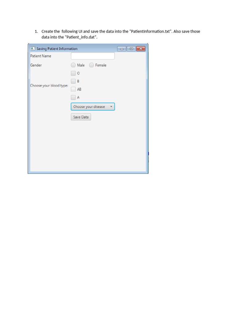 Assignment For File With UI | PDF