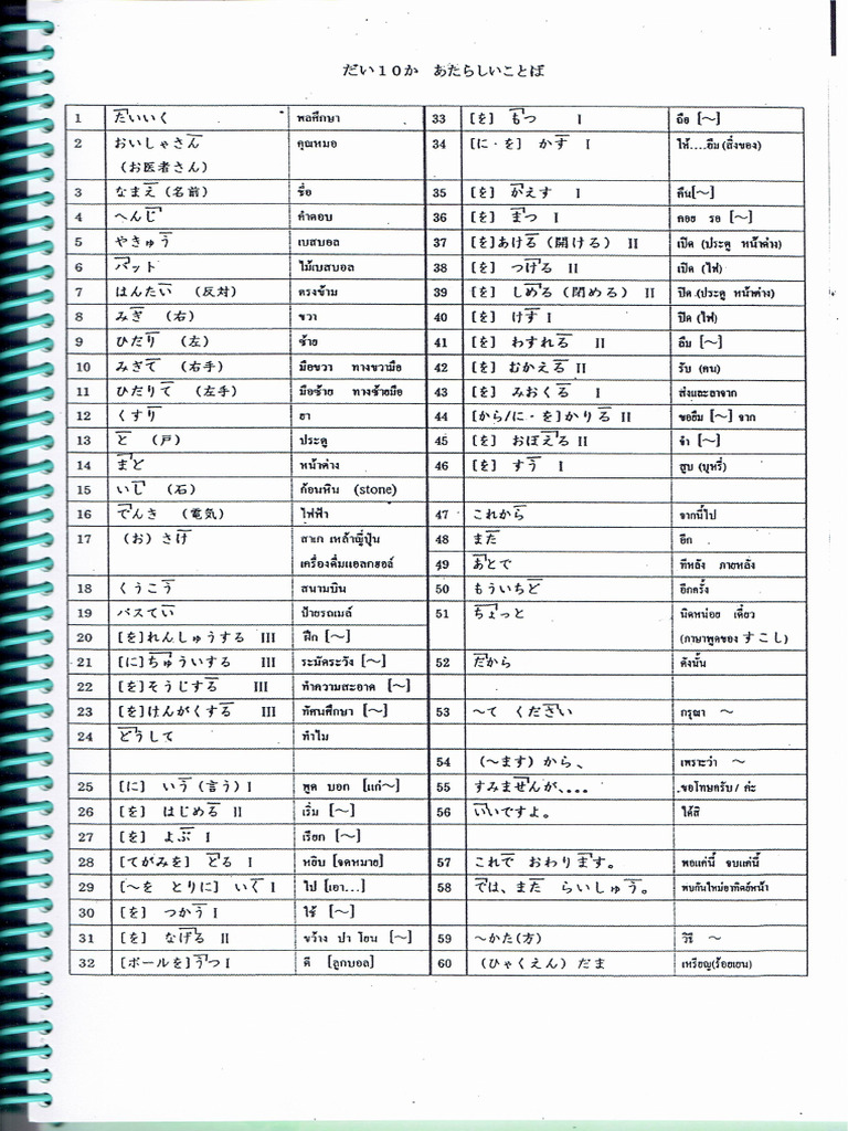 Lesson 10 Vocab + Grammar | PDF