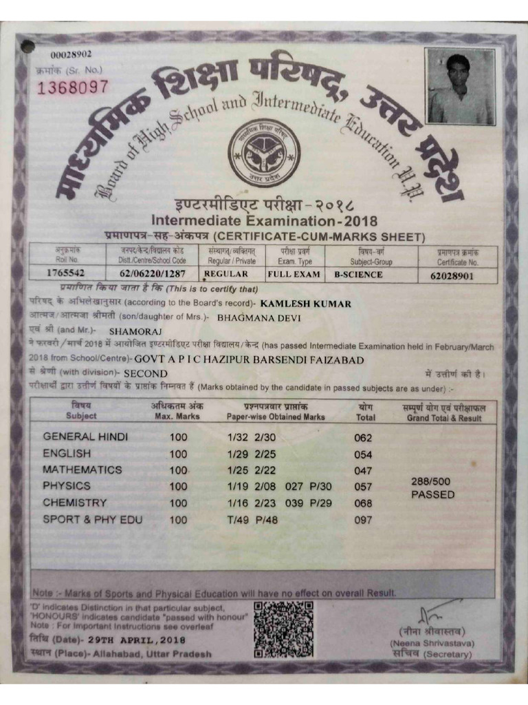 Inter Certificate - Compressed | PDF