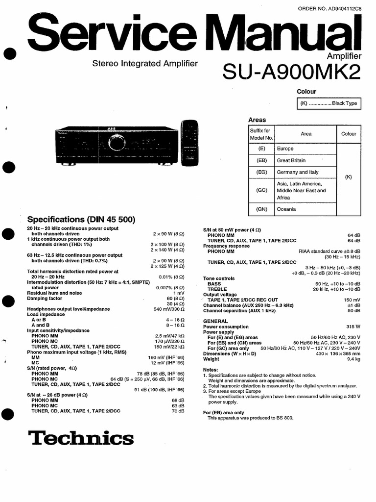 Technics 348 | PDF