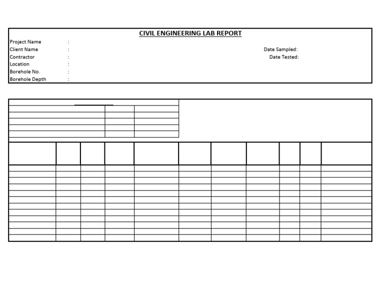Hydrometer Test Lab Report | PDF