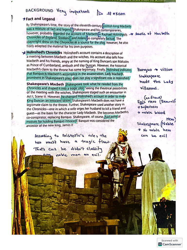 Macbeth Notes (1) | PDF