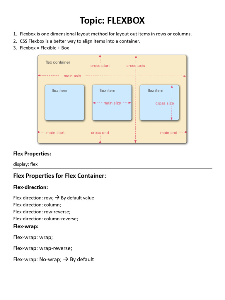 Flexbox | PDF
