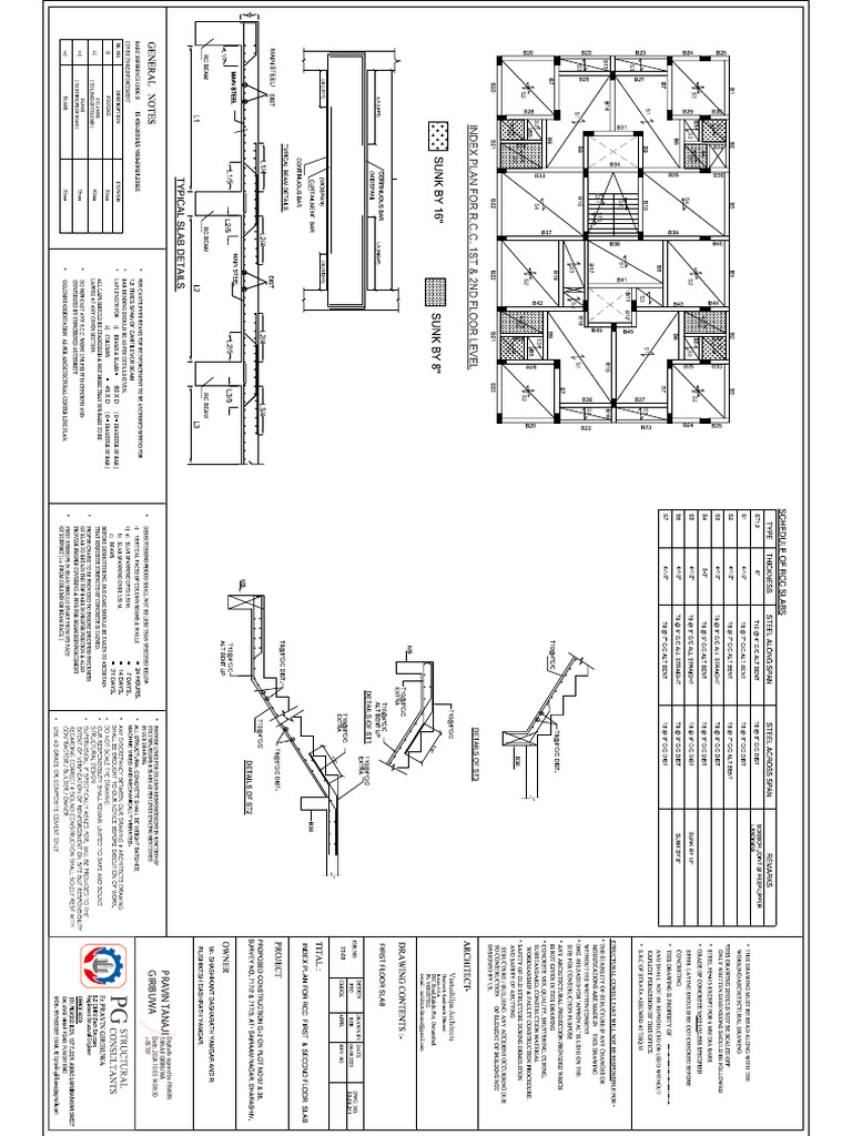 First & Second Floor Slab-4 | PDF