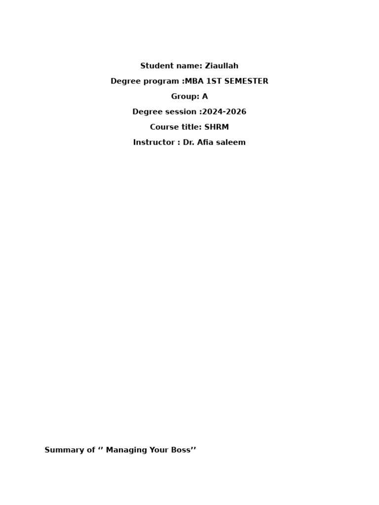 SHRM case study | PDF | Goal | Leadership