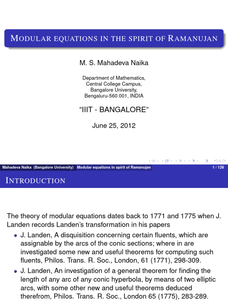 Iiitb MSM | PDF | Complex Analysis | Number Theory