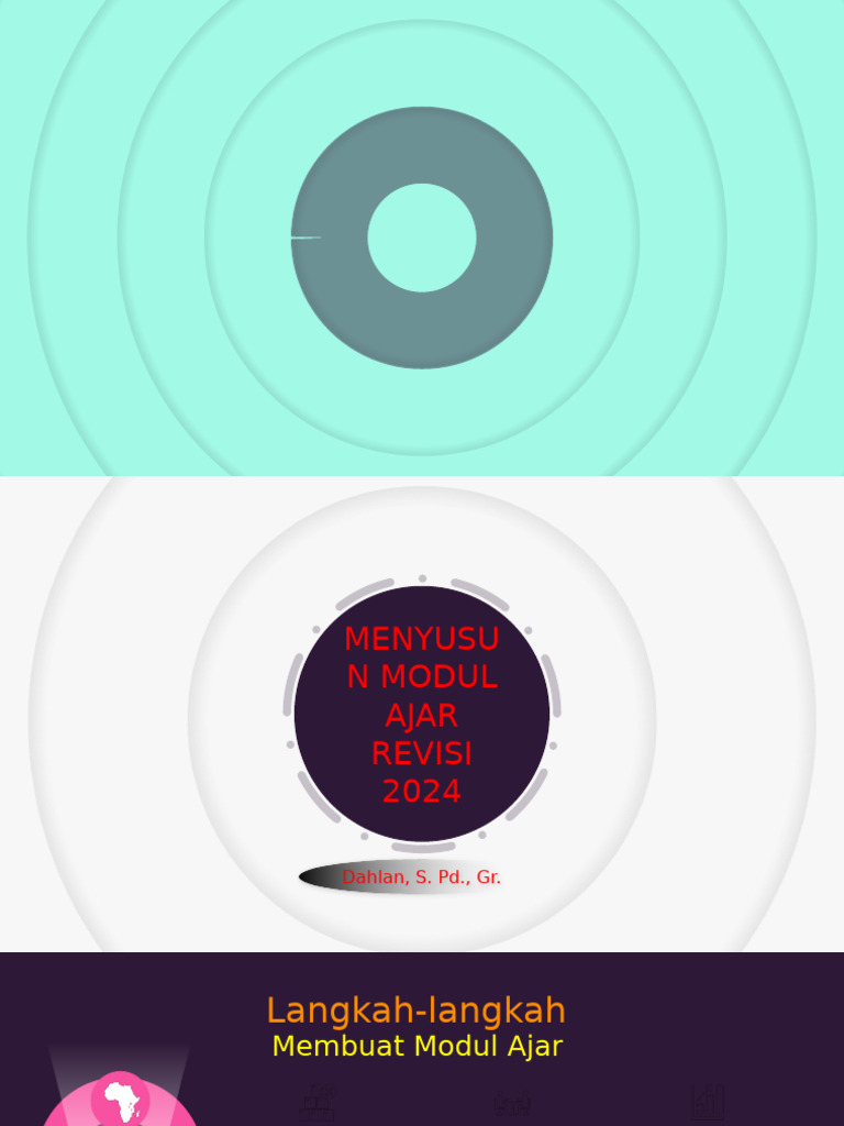 Panduan Penyusunan Modul Ajar 2024 | PDF