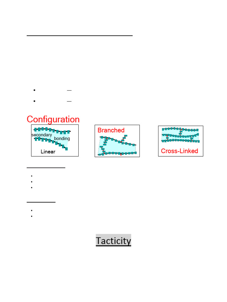 Tacticity-1 | PDF | Polymers | Melting