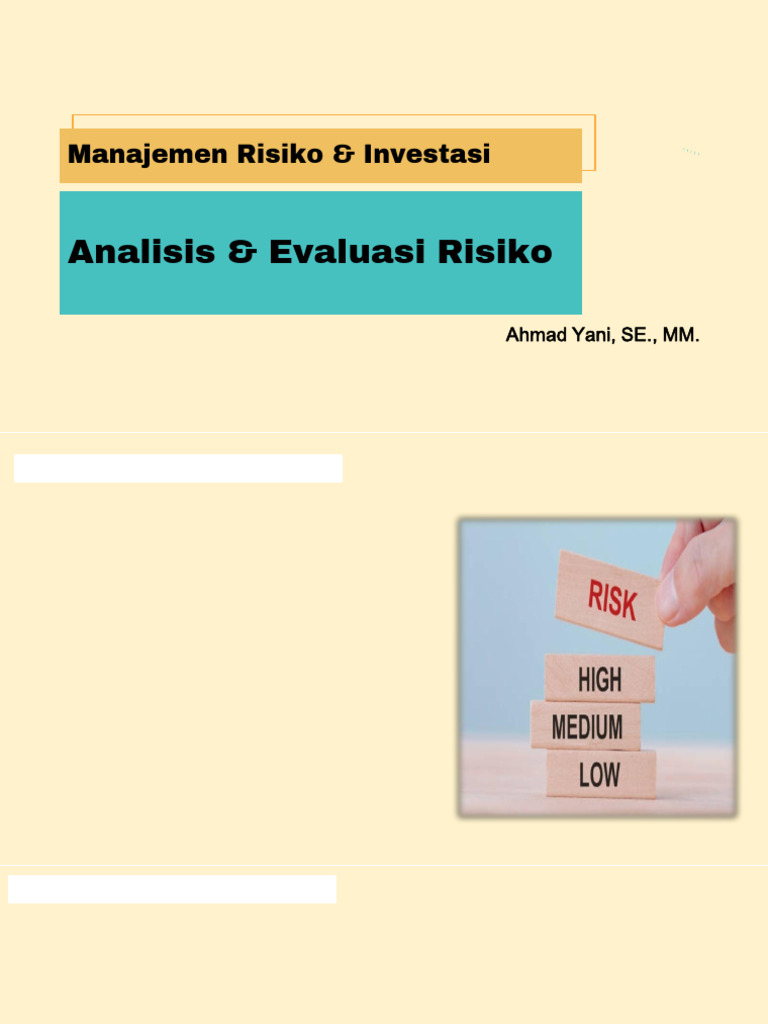 Manajemen Resiko & Investasi-5 | PDF