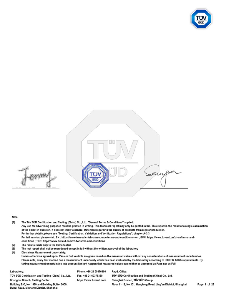 Safety Test Report 2024 | PDF | Methodology