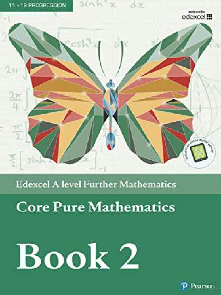 Edexcel A Level Further Mathematics Core Pure Mathematics Book 2 by ...