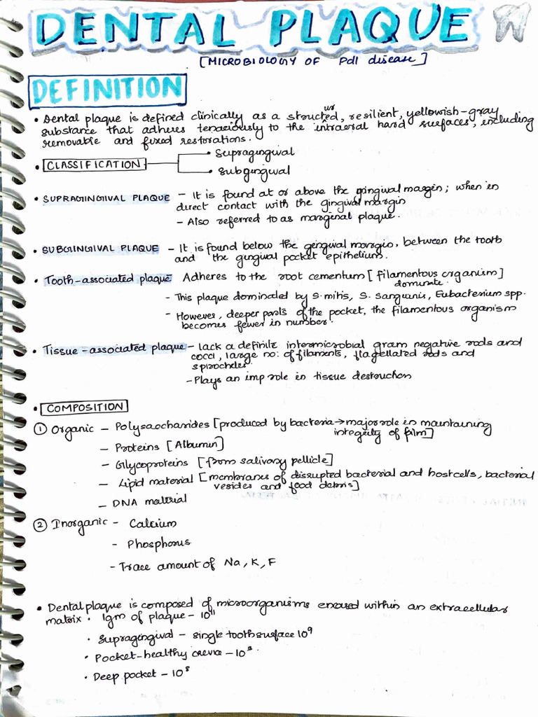 Plaque - Perio | PDF