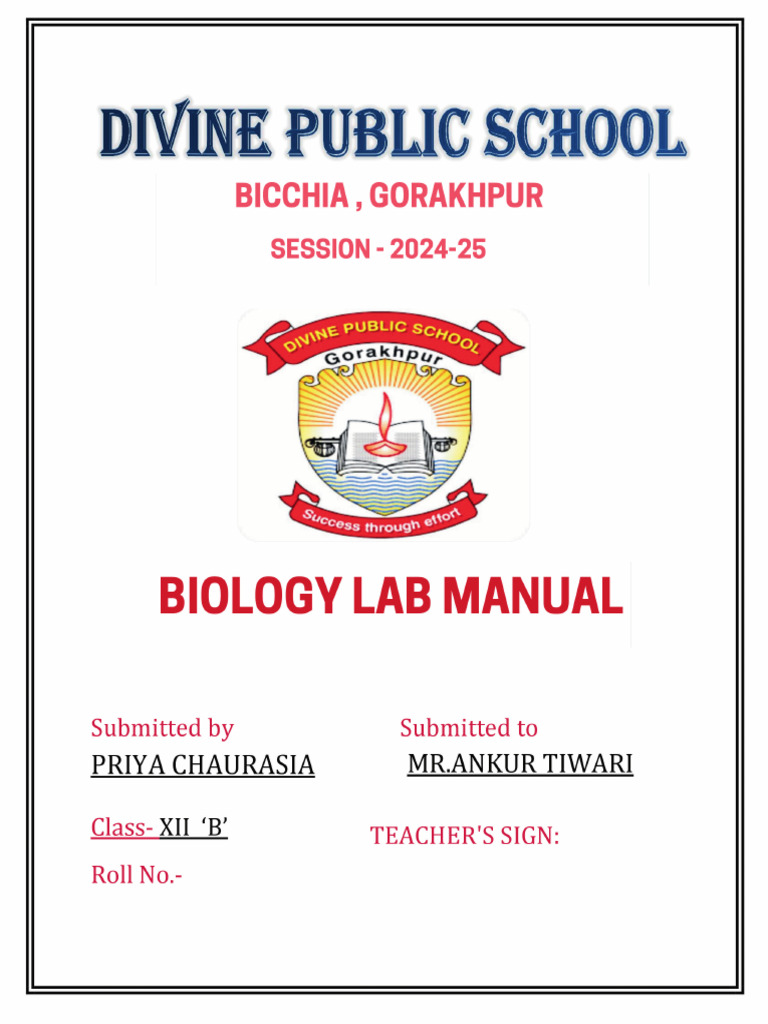 Priya Lab PDF | PDF