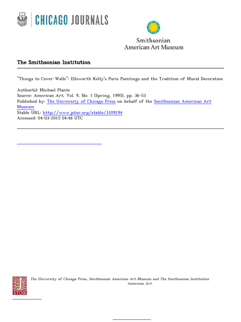 Things To Cover Wall | PDF | Museology | Abstract Art