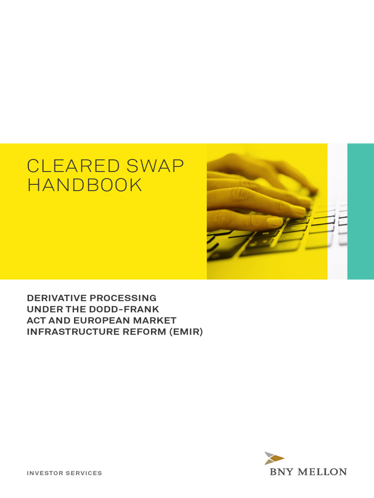 Cleared Swaps | PDF | Derivative (Finance) | Over The Counter (Finance)