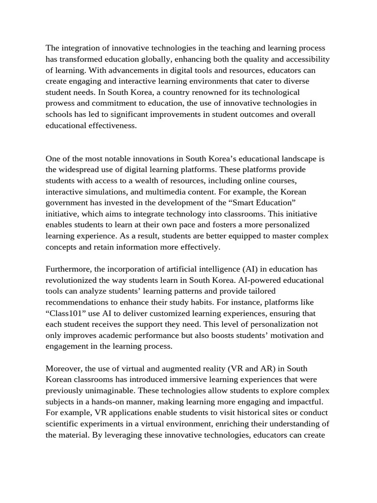 Module 18. Self-study work_ Essay 2 | PDF | Augmented Reality | Learning