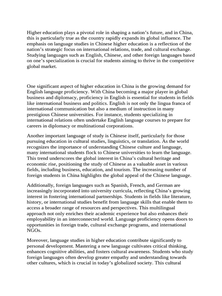 Module 18. Self-Study Work - Essay 1 | PDF | Linguistics | English Language