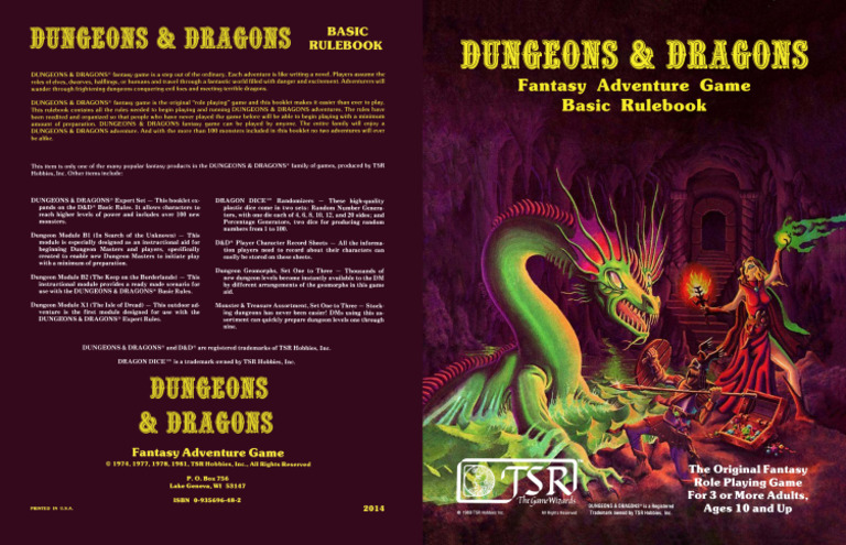 Basic D&D Alternative Cover | PDF