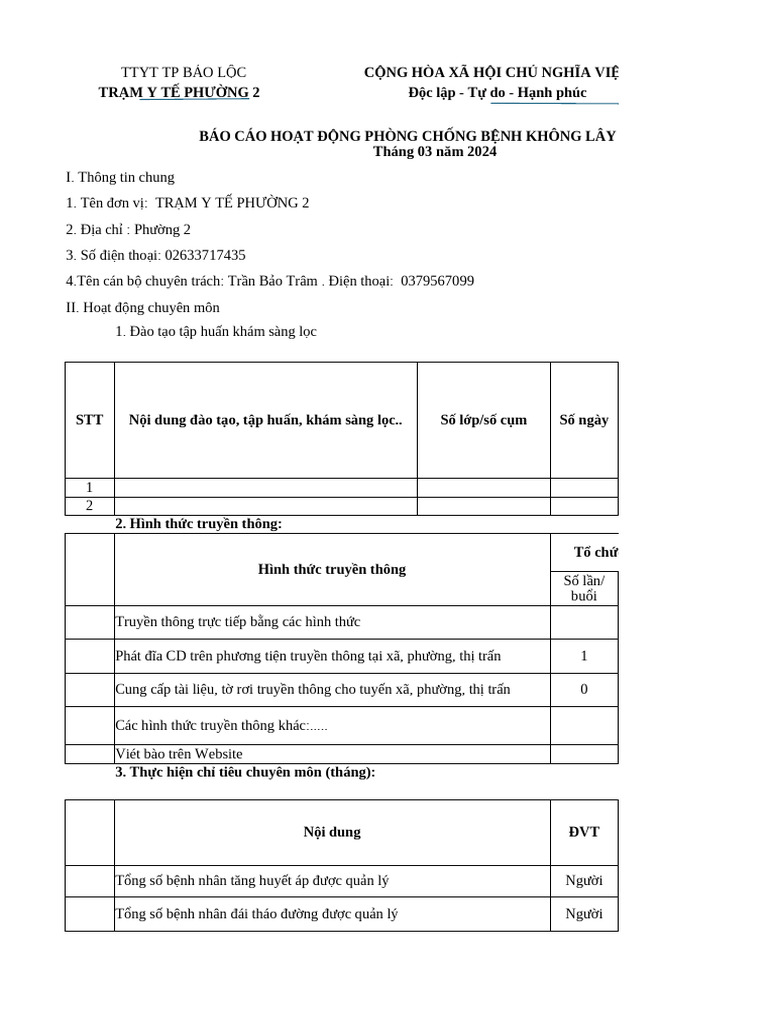 BC KLN T3 - P2 | PDF