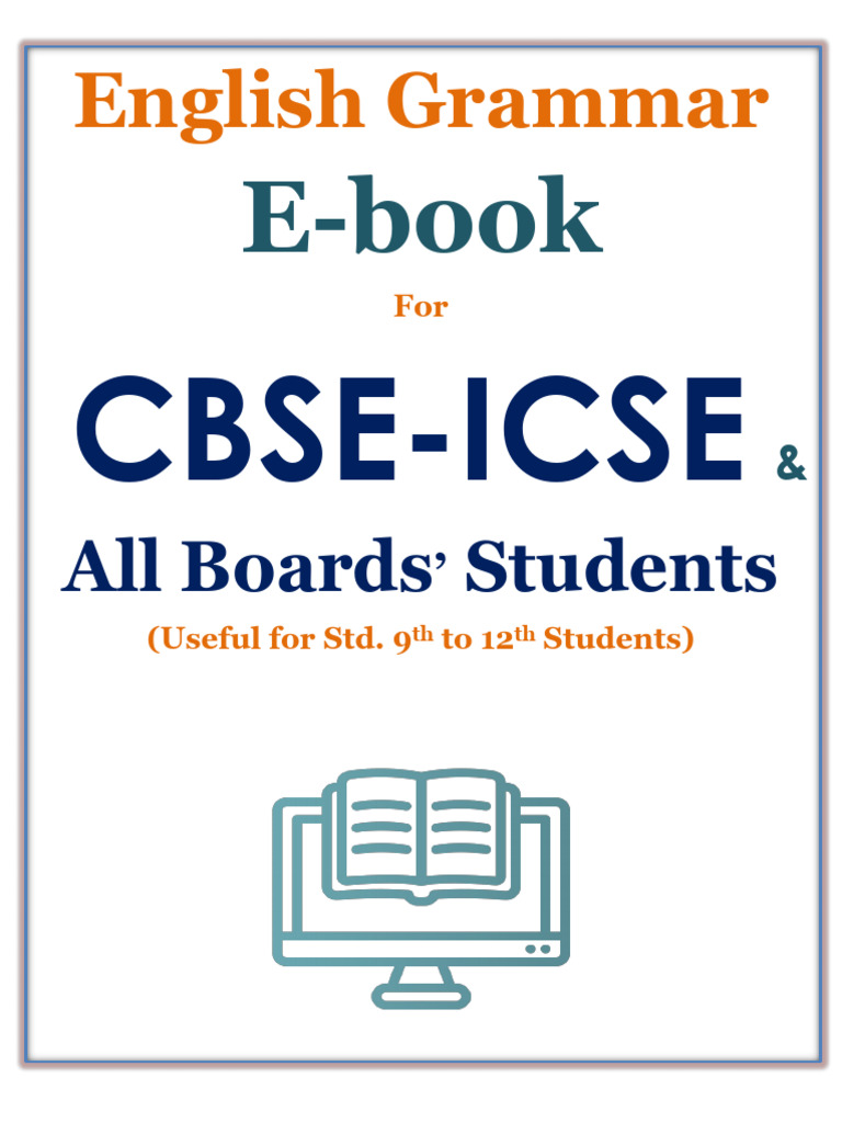 E-Book - English Grammar Practice Worksheets - CBSE-ICSE-All Indian ...